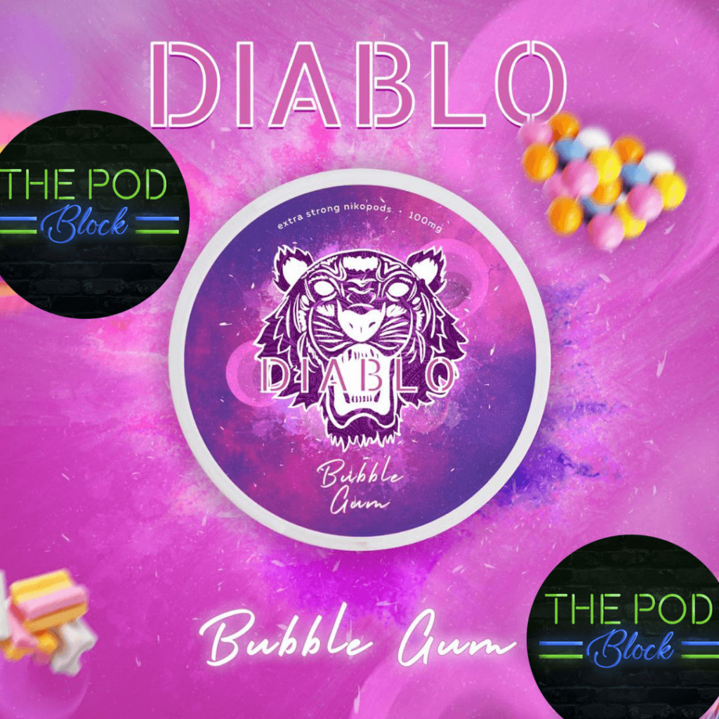 Diablo Bubble Gum | Nicopods (The Pod Block) - The Pod Block